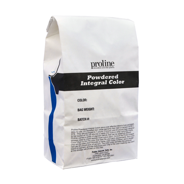 PROLINE INTEGRAL COLOR – CUSTOM CONCRETE SUPPLY